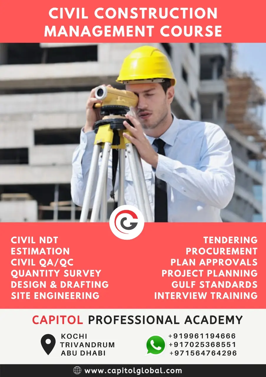 MEP, OIL & GAS, QA QC, NEBOSH,CIVIL DESIGN WORKSHOP IN TRIVANDRUM ...