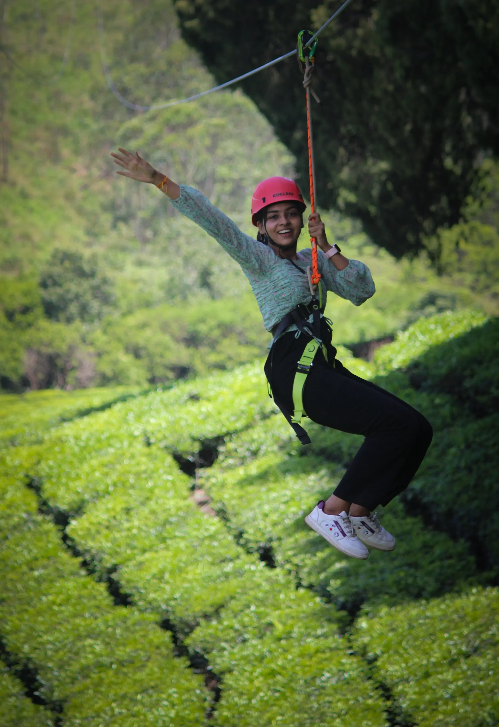 Kerala's Longest Zipline by Munnar Adventures
